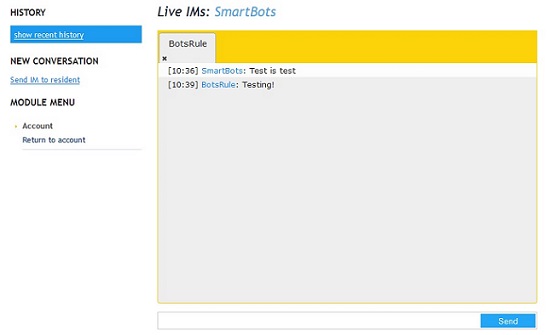 Bot Live Chat Smartbots Documentation Second Life Bot Hosting