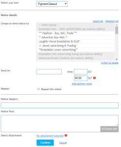 Advanced Notices add-on release :: SmartBots :: Second Life bot hosting ...